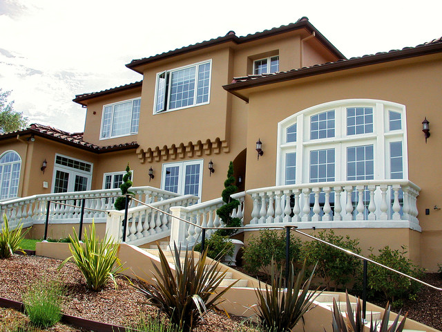 Precast Concrete Balusters & Balustrade Systems - Transitional - House ...