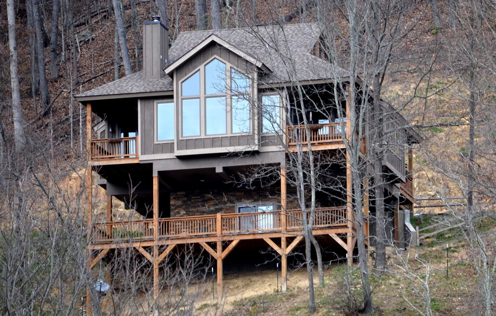 Prefab Homes - Rustic - Exterior - Other - by Logangate Timber Homes ...