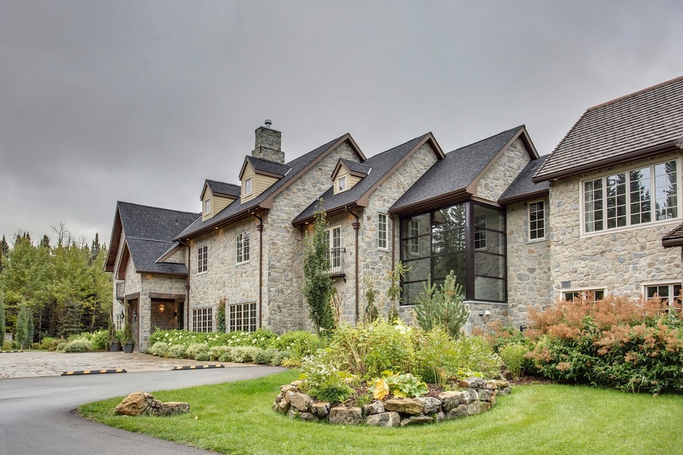 Priddis Country Manor - Farmhouse - Exterior - Calgary - by New Century ...