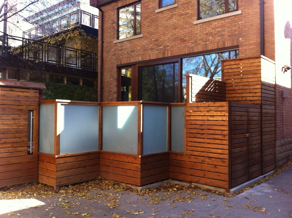 Privacy Fence - Modern - Exterior - Toronto - by bsq Landscape ...