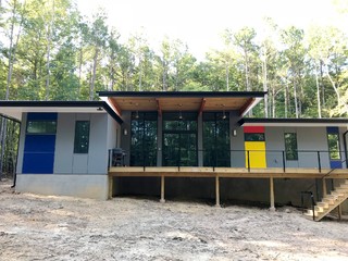 "Privacy House" - Modern - Exterior - Raleigh - by Arielle C. Schechter ...