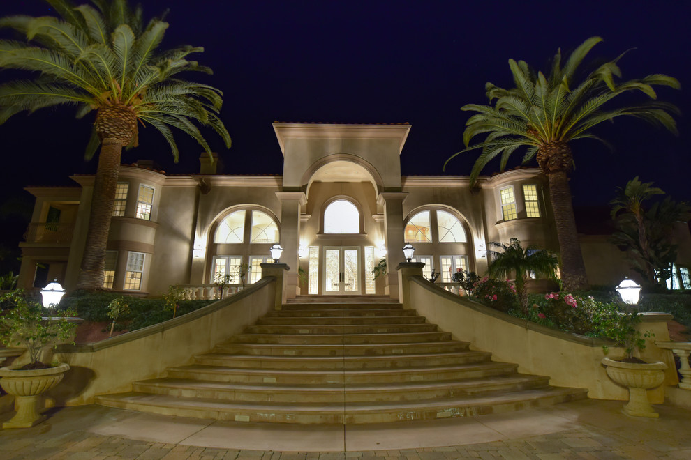 Privacy Window Film for Celebrity Mansion - Mediterranean - Exterior ...