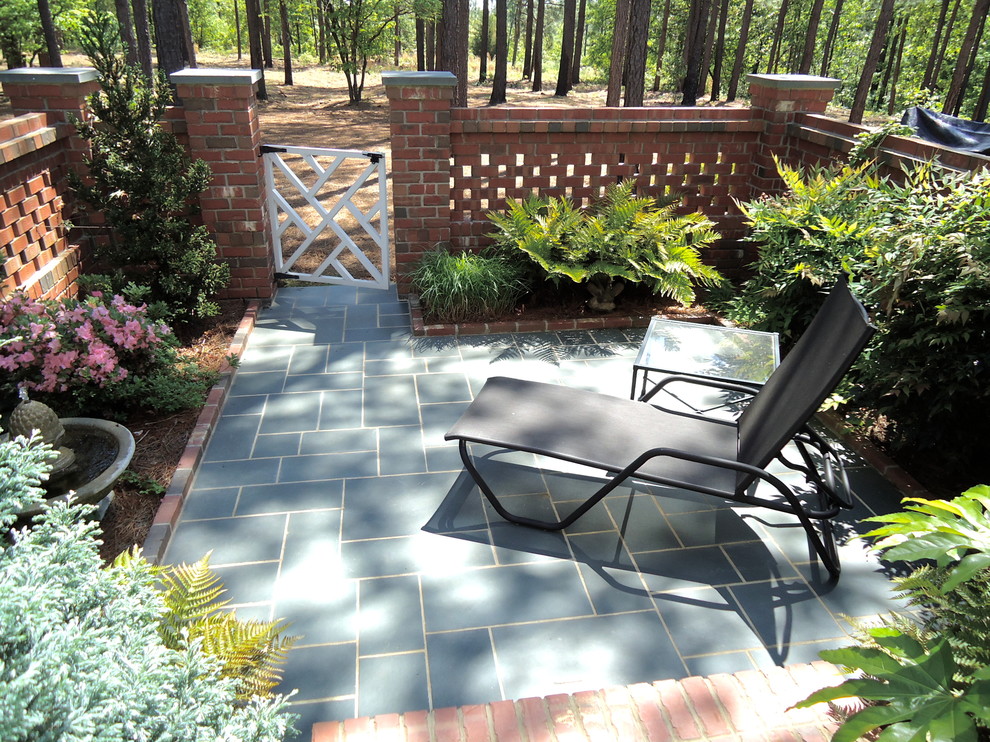 Private courtyard sanctuary - Farmhouse - Exterior - Raleigh - by Lotus ...