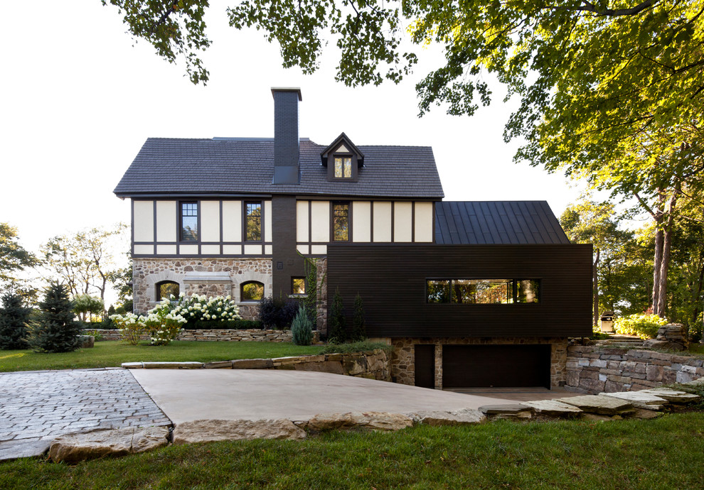 Private Residence Addition - Tudor - Contemporary - House Exterior ...
