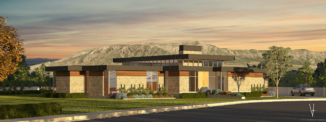 Private Residence - Farr West, Utah - Modern - Exterior - Salt Lake ...