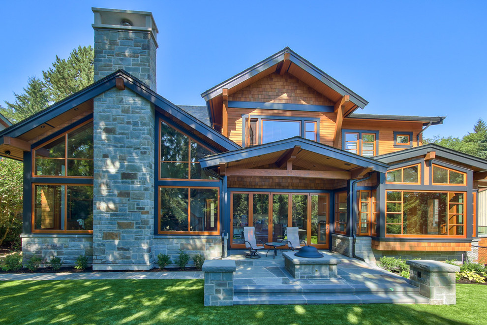 Punctilious Post and Beam - Rustic - Exterior - Vancouver - by Kettle ...