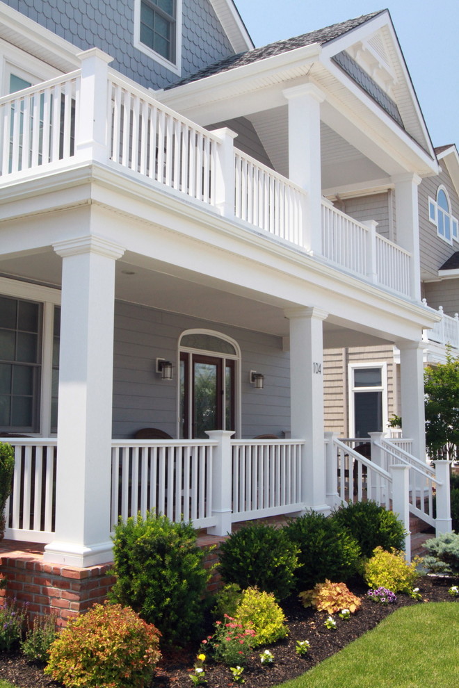 QMA: Margate, NJ New Custom Beach block Residence - Beach Style ...