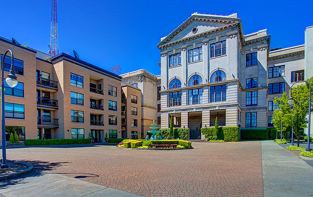 Queen Anne High School Turned Into Condominiums - Traditional - House ...