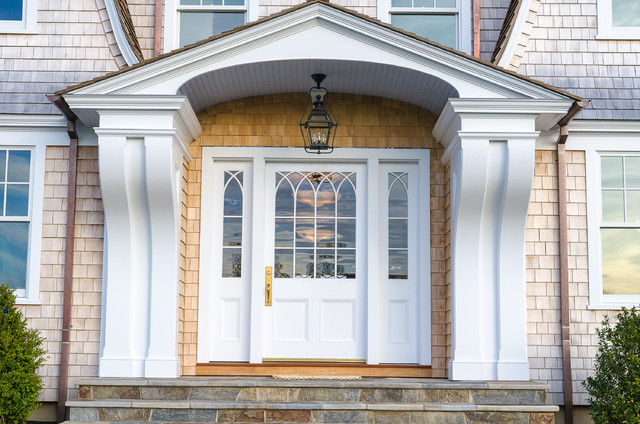 Queen Anne Shingle Style Beach House - Coastal - House Exterior - Los ...