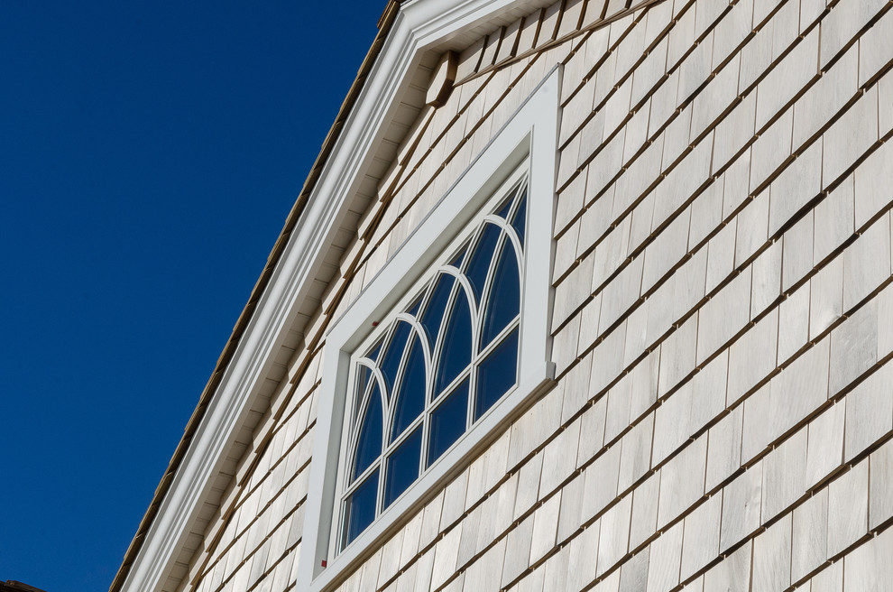 Queen Anne Shingle Style Beach House - Beach Style - Exterior - Los ...
