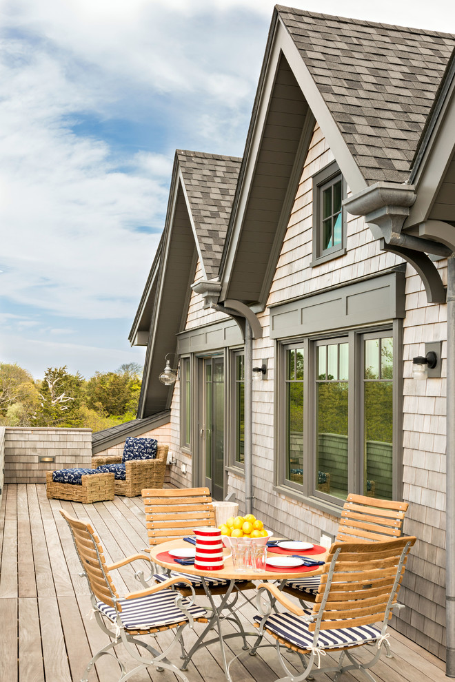 Quivet Neck Net Zero House - Rustic - Exterior - Boston - by A3 Architects, Inc. | Houzz