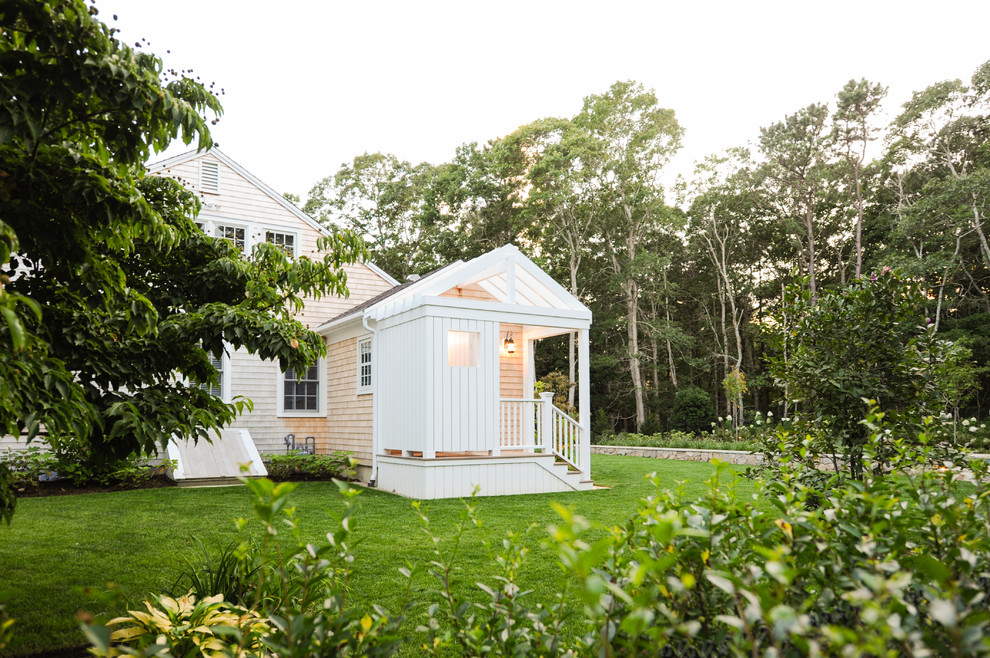 Racing Beach Pool House - Beach Style - Exterior - Boston - by Salt ...