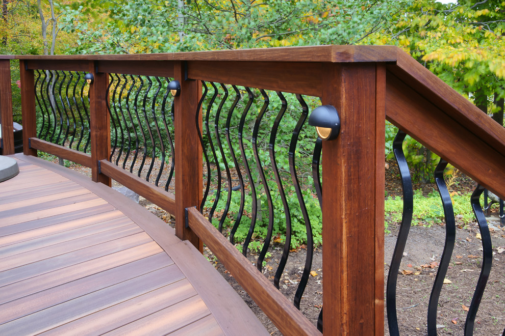 Radius deck - Traditional - Exterior - DC Metro - by Fine Decks Inc. | Houzz
