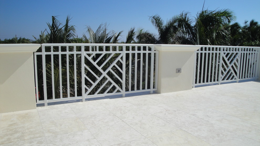 Railing - Beach Style - Beach Style - Exterior - Miami - by Mullet's ...