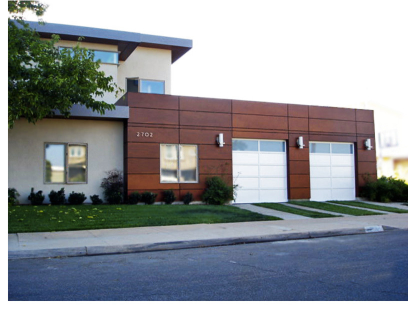 Rain screen siding San Diego Contemporary remodel - Contemporary ...