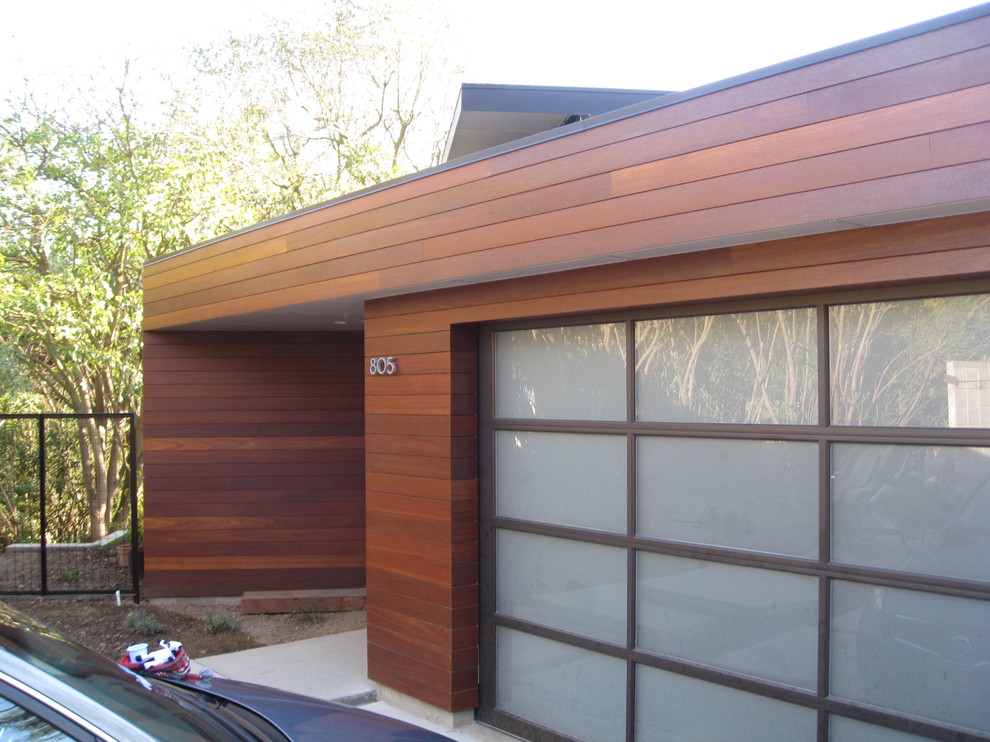Rainscreen Hardwood Siding Project - Modern - Exterior - Orange County ...
