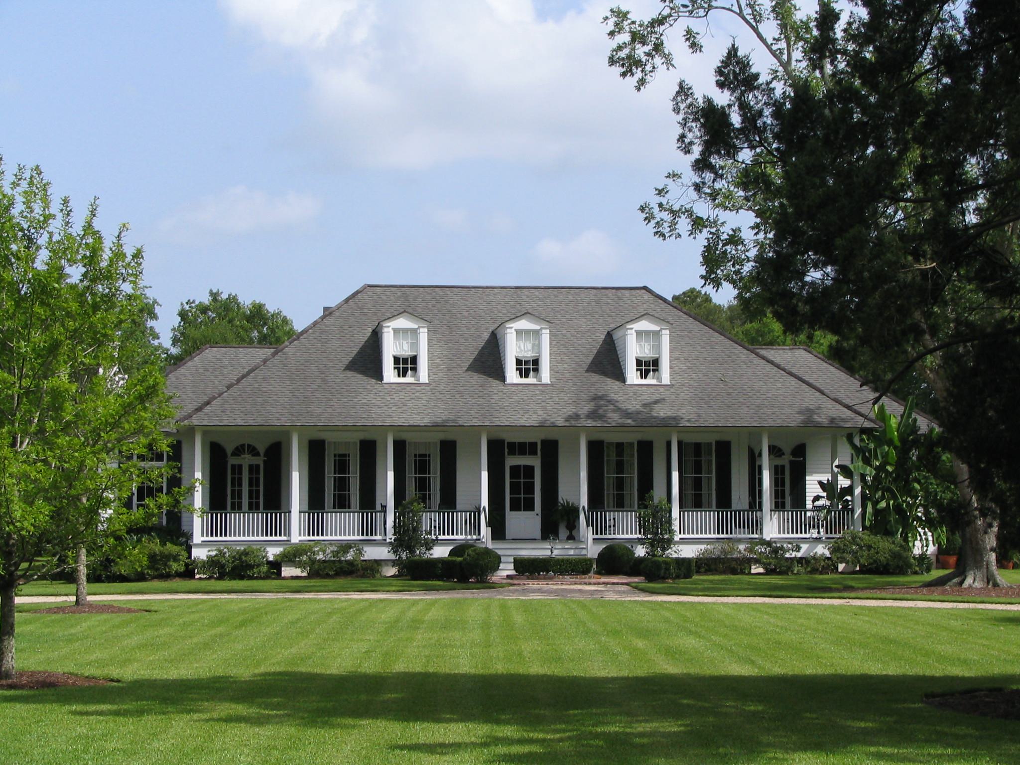 French Creole Style House Plans