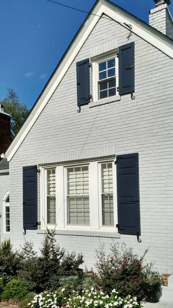 Raised Panel Exterior Shutters Before and After - Craftsman - Exterior ...