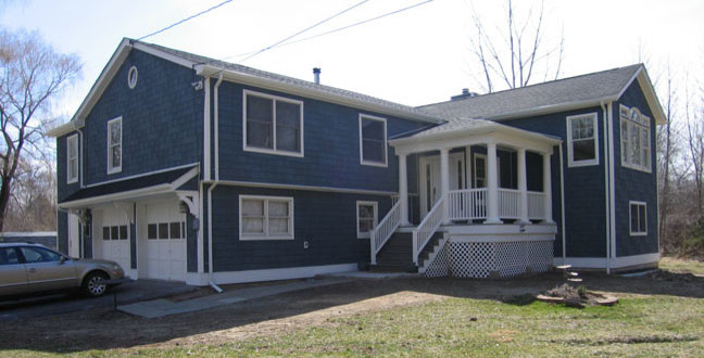 Raised Ranch Addition / Renovation - Transitional - Exterior - New York ...