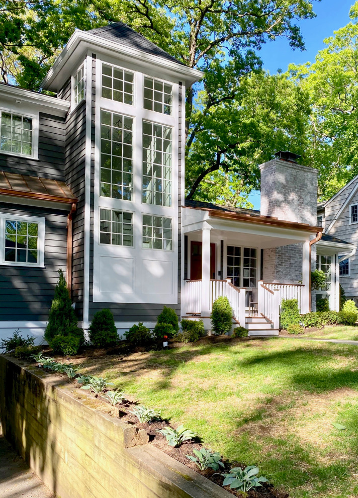 Raised Ranch Revival - Façade - New York - par Clairvoyé Design, LLC ...