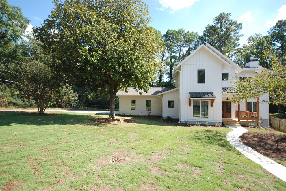 Ramble Lane - Farmhouse - Exterior - Atlanta - by Drum Homes Cabinetry ...