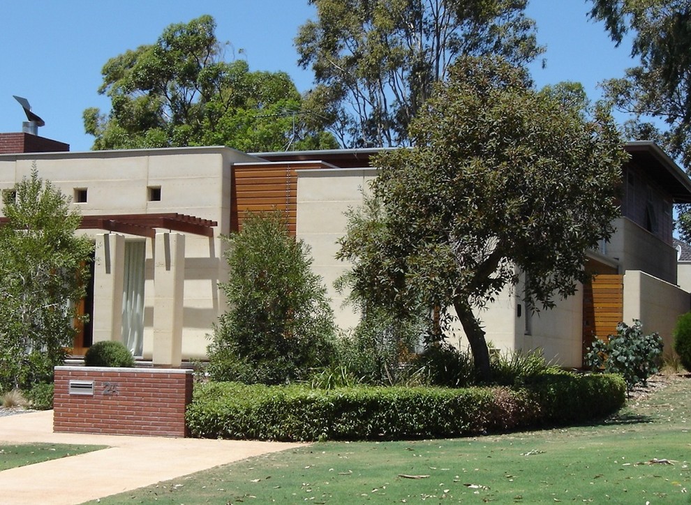 Rammed Earth - Farmhouse - Exterior - Perth - by Consortium Builders ...