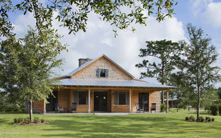 Ranch Estate - Rustic - Exterior - Atlanta - by Giana Allen Design LLC ...