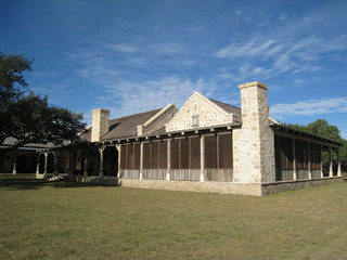 Ranch Headquarters- South Texas - Rustic - Exterior - Austin - by ...