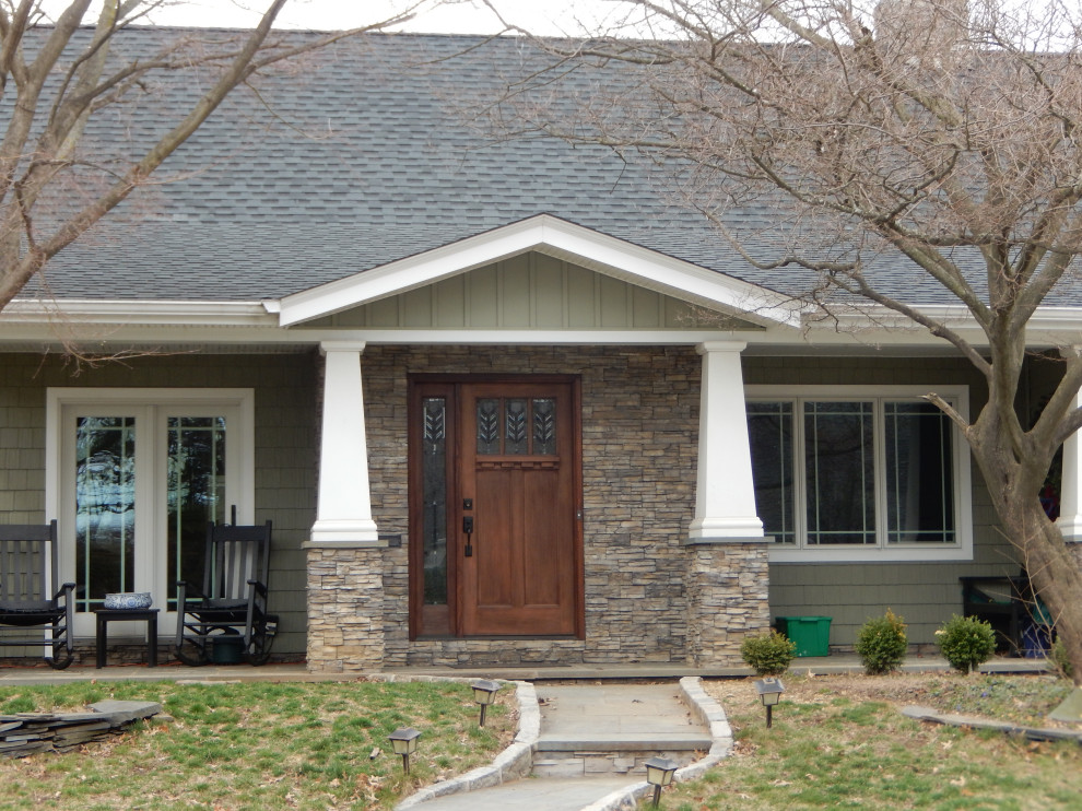 RANCH HOUSE RENOVATION CRAFTSMAN STYLE - Exterior - New York - by ...