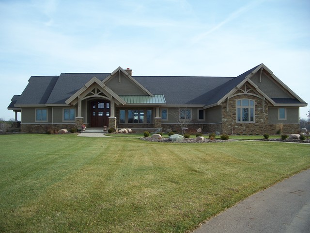 Ranch House Style Home - Country - House Exterior - Other - by ASL ...