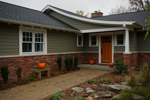Ranch to Craftsman - Craftsman - Exterior - Detroit - by Studio Z ...
