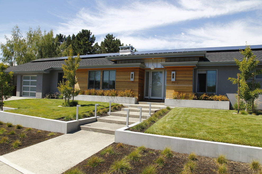 Re-Invented Suburban Home - Contemporary - Exterior - San Francisco ...