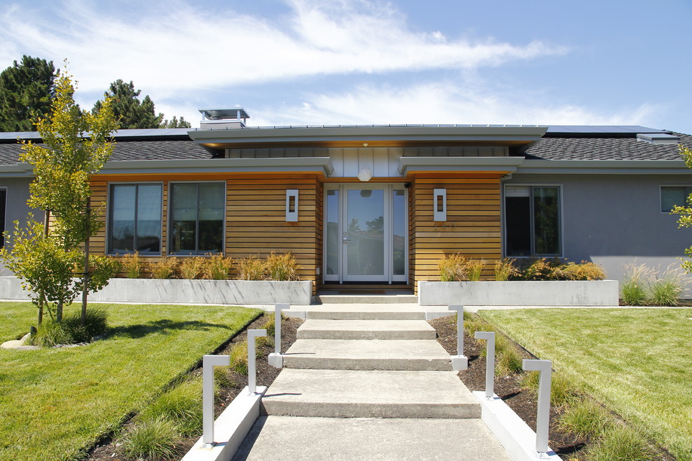 Re-Invented Suburban Home - Contemporary - Exterior - San Francisco ...