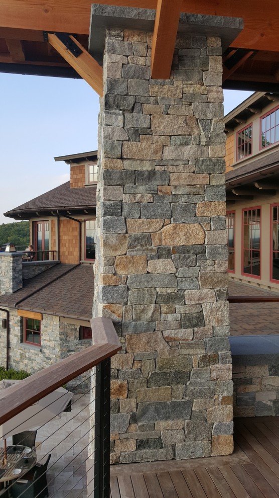 Real Stone Veneers - Transitional - Exterior - Boston - by Old Station ...