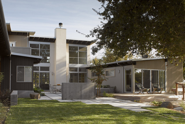 Rear Courtyard - Contemporary - Exterior - San Francisco - by drozda ...