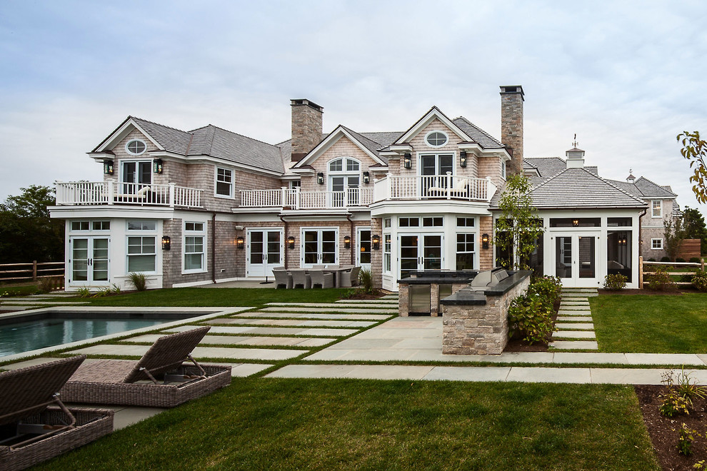 Rear Elevation - Transitional - Exterior - Boston - by Concept Building ...