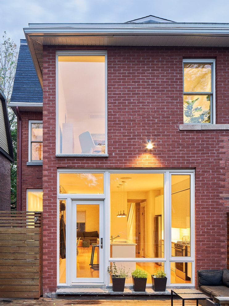 Rear Elevation - Contemporary - Exterior - by John Donkin Architect Inc ...