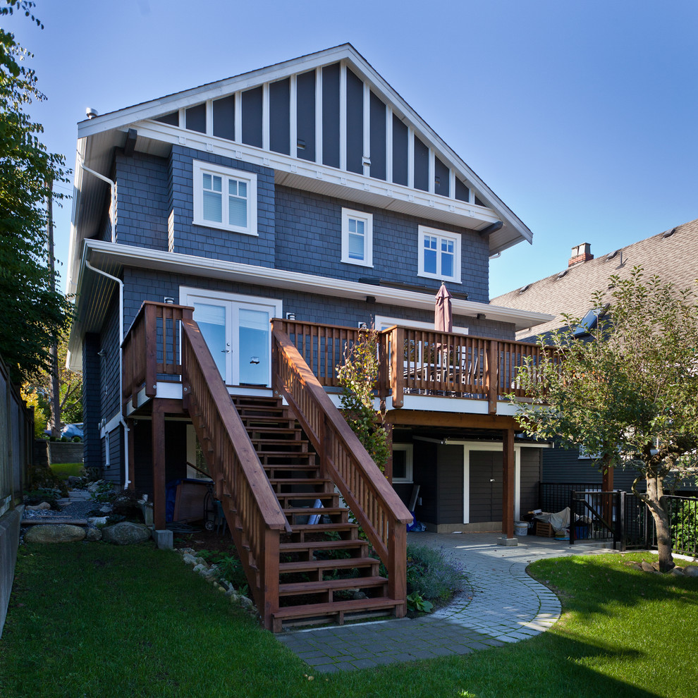 Rear Elevation - Traditional - Exterior - Vancouver - by Synthesis ...