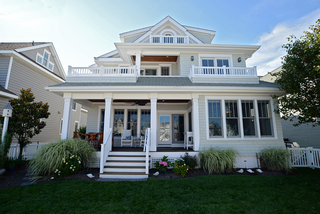 Rear Facade - Traditional - House Exterior - Philadelphia - by Halliday ...