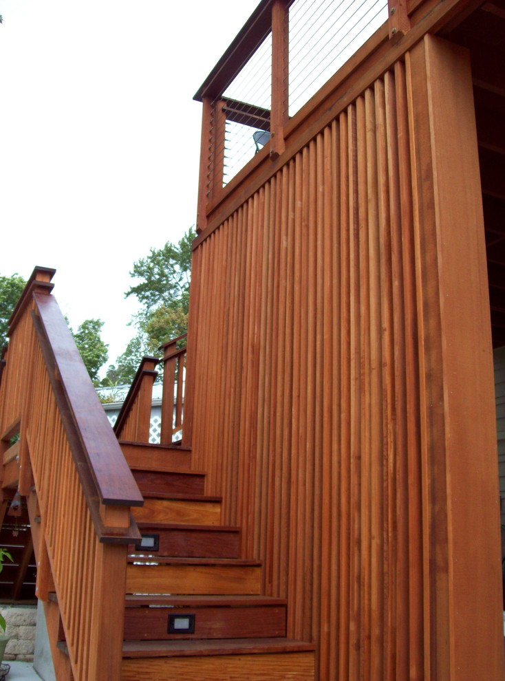 rear stair detail - Modern - Exterior - Milwaukee - by Chrysalis: Home ...