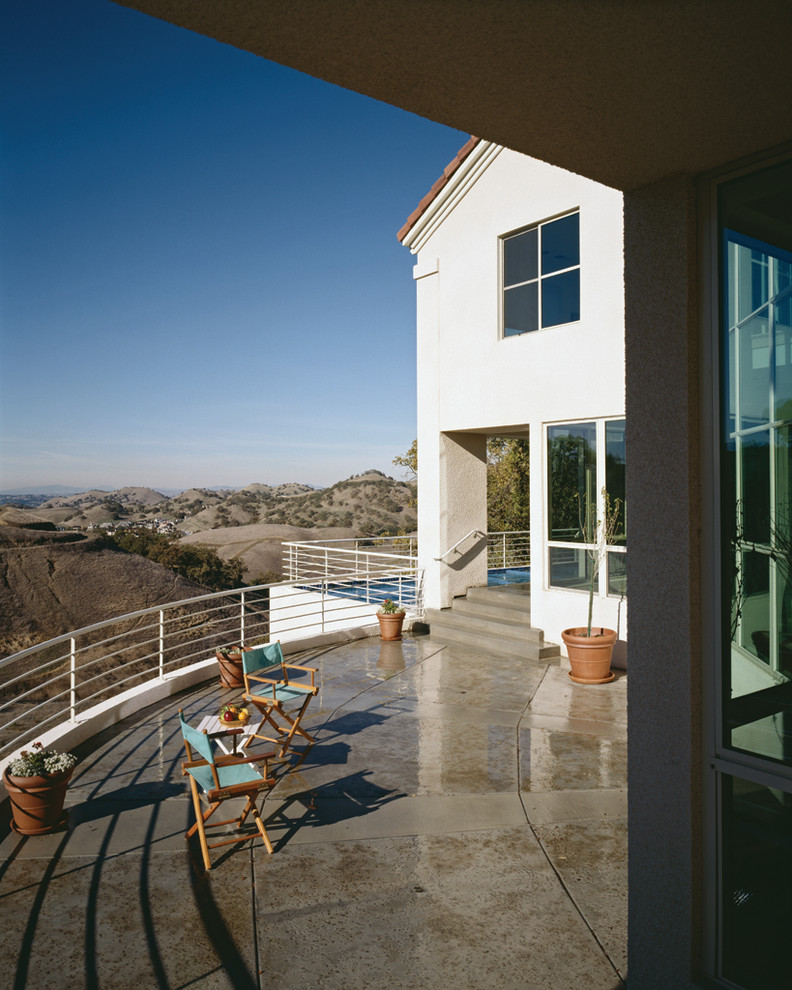 Rear terrace - Modern - Exterior - San Francisco - by Kaplan Architects ...