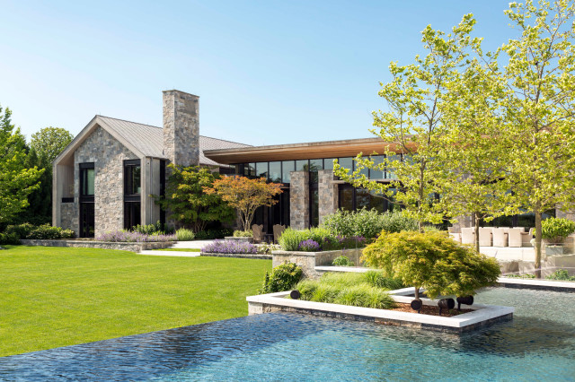 Rear View - Modern - House Exterior - New York - by BMA Architects ...