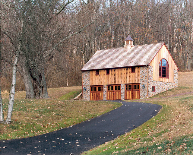 Recording Studio - exterior - Traditional - House Exterior ...