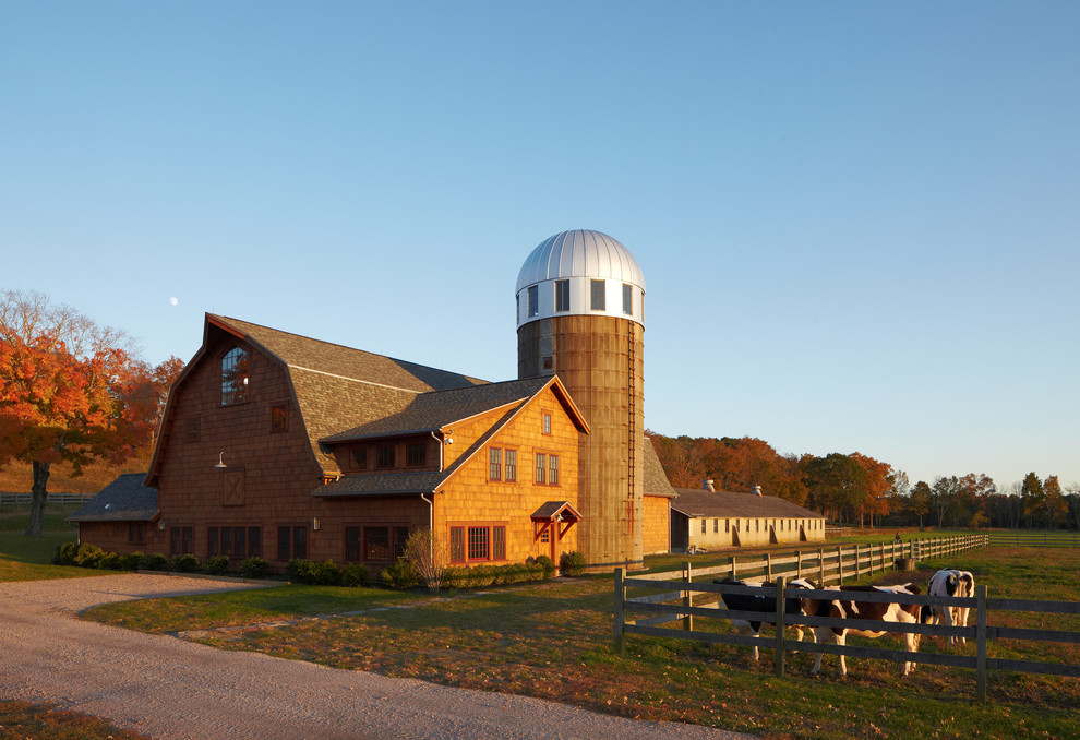 Recreation Barn - Farmhouse - Exterior - Providence - by Andrew Chary ...