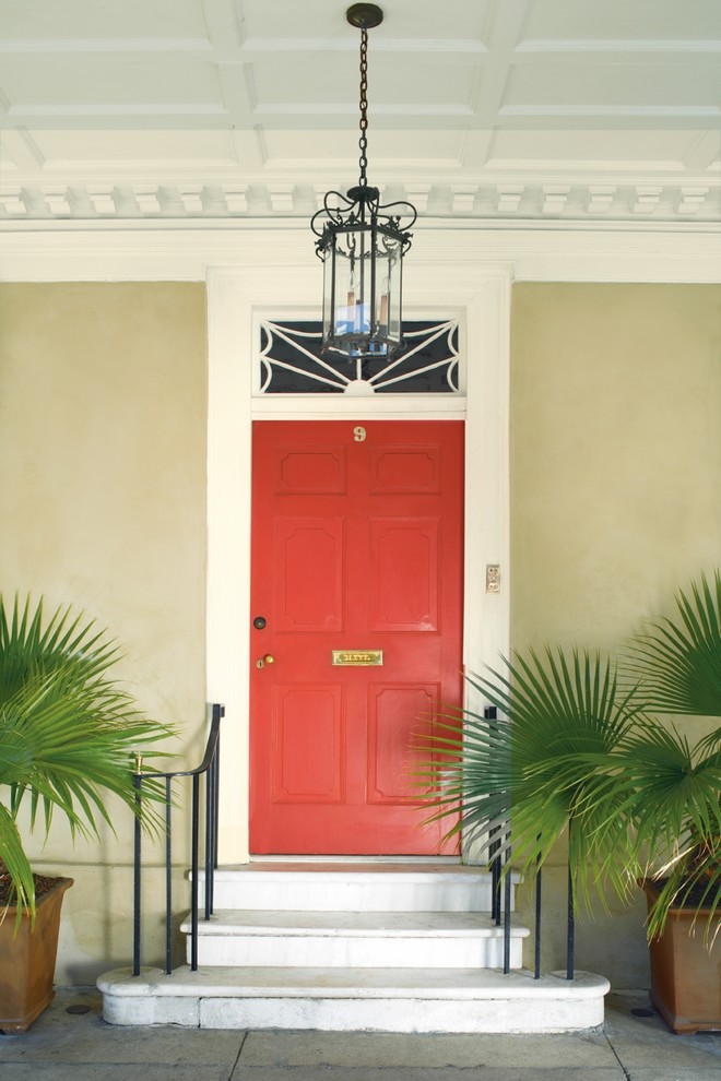 Red - Traditional - Exterior - New York - by Benjamin Moore | Houzz