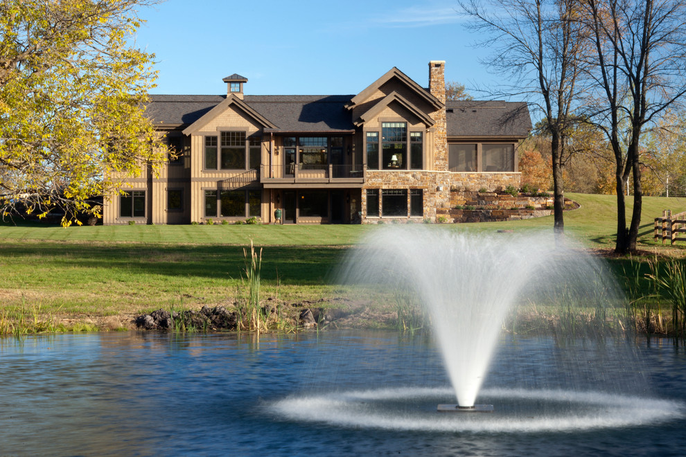 Red Fox Ranch - Rustic - Exterior - Minneapolis - by Peter Eskuche, AIA ...