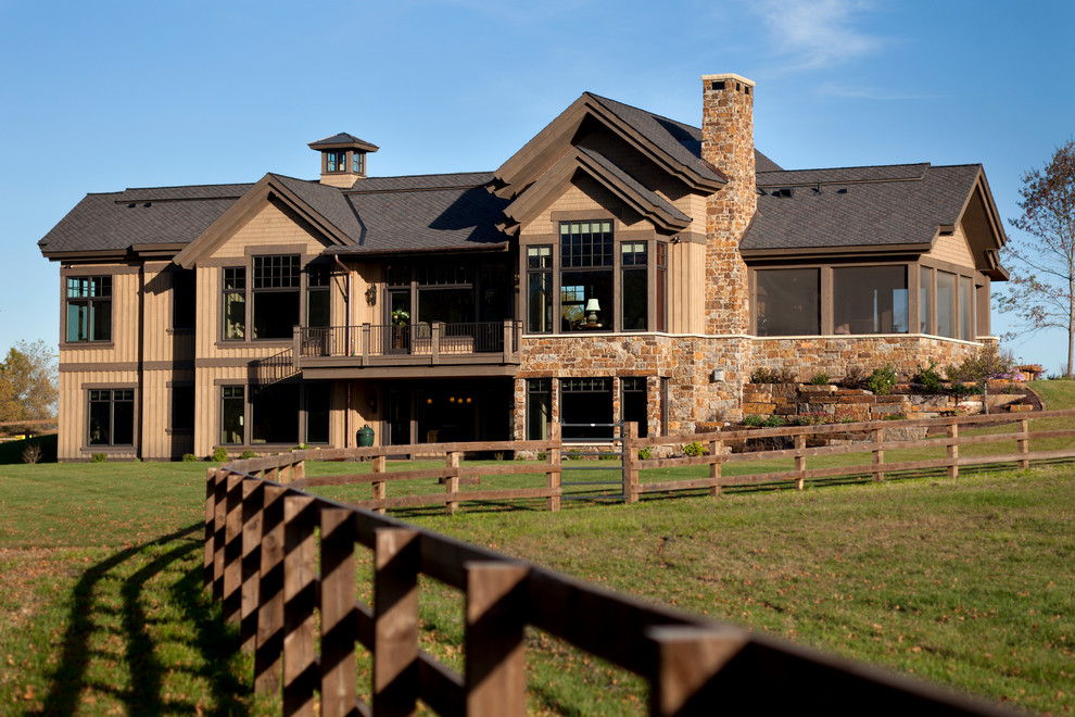 Red Fox Ranch - Rustic - Exterior - Minneapolis - by Peter Eskuche, AIA ...