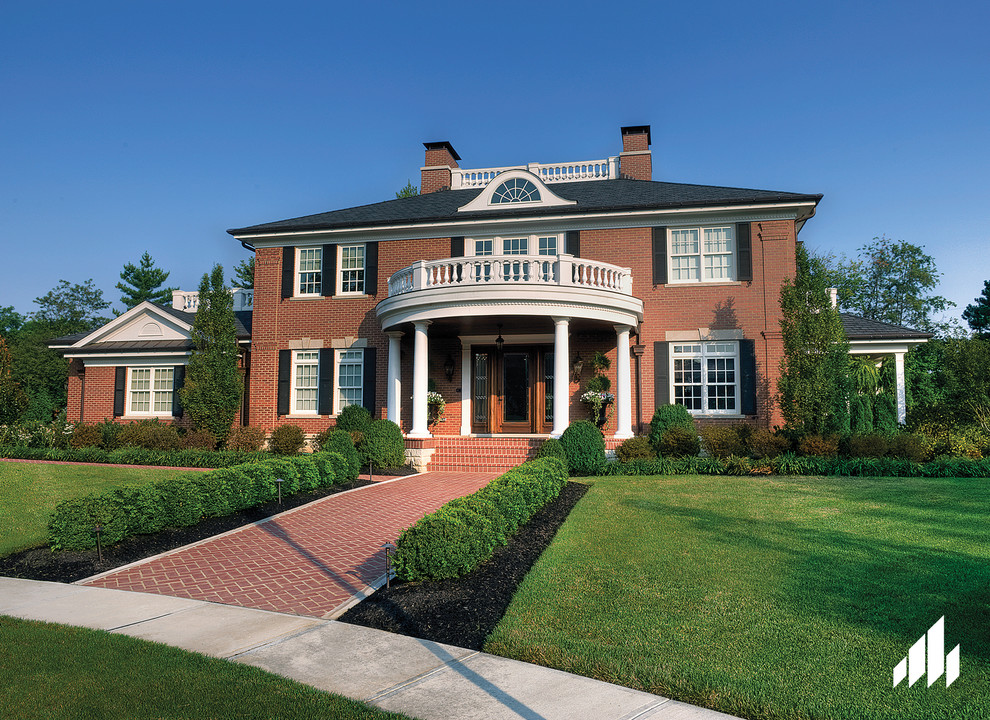 Red Range Semi Smooth Brick Home - Kentucky - Traditional - Exterior ...