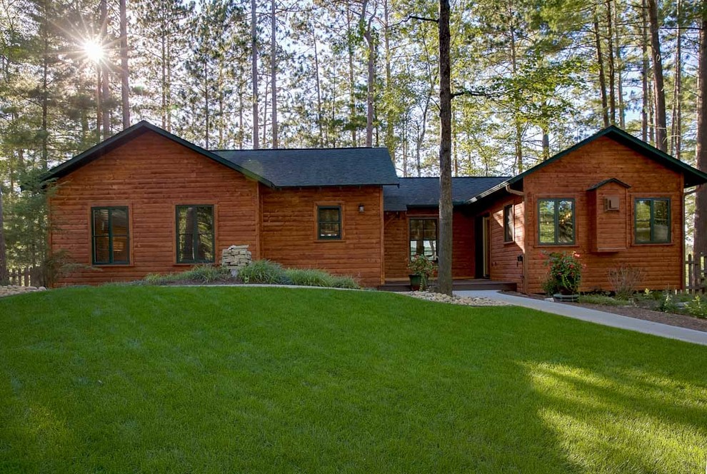 Remodel: Lakemore Retreat Cabin - Rustic - Exterior - Other - by Bay ...