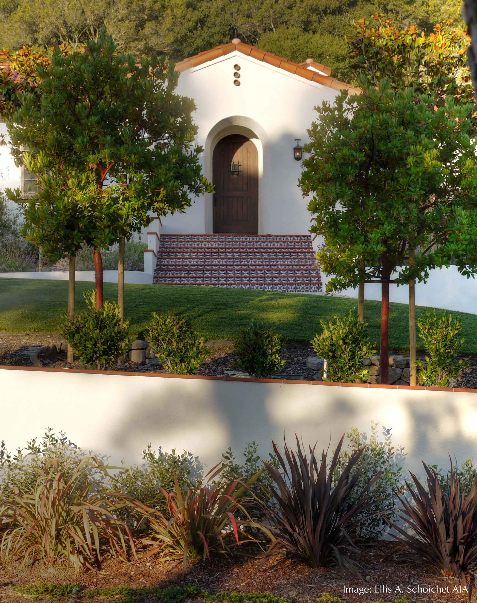 Mission Revival Patio